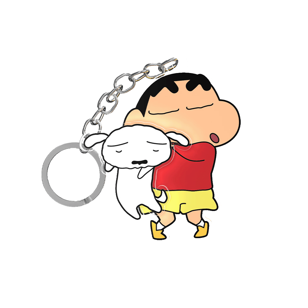 Crayon Shinchan Acrylic Key Chain Blind Box (1 of 12 pc.) By Rock